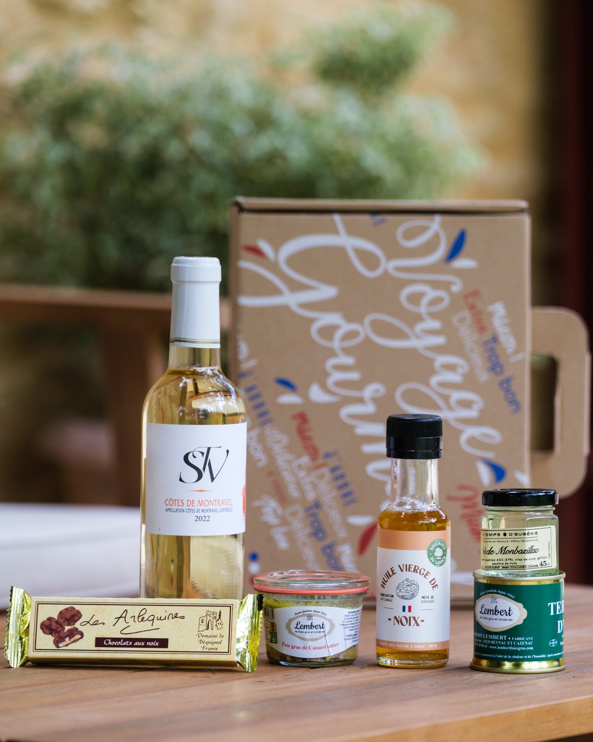 Colis Les essentiels du Périgord taille L - Maison Lembert Foies Gras